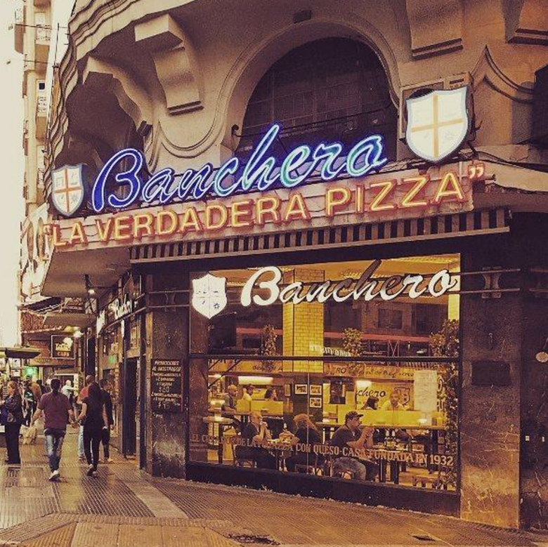 Banchero, la pizzería del film "Argentina, 1985" - Sección Ciudad