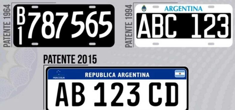 Cómo leer la patente para saber de que año es un auto - Sección Ciudad
